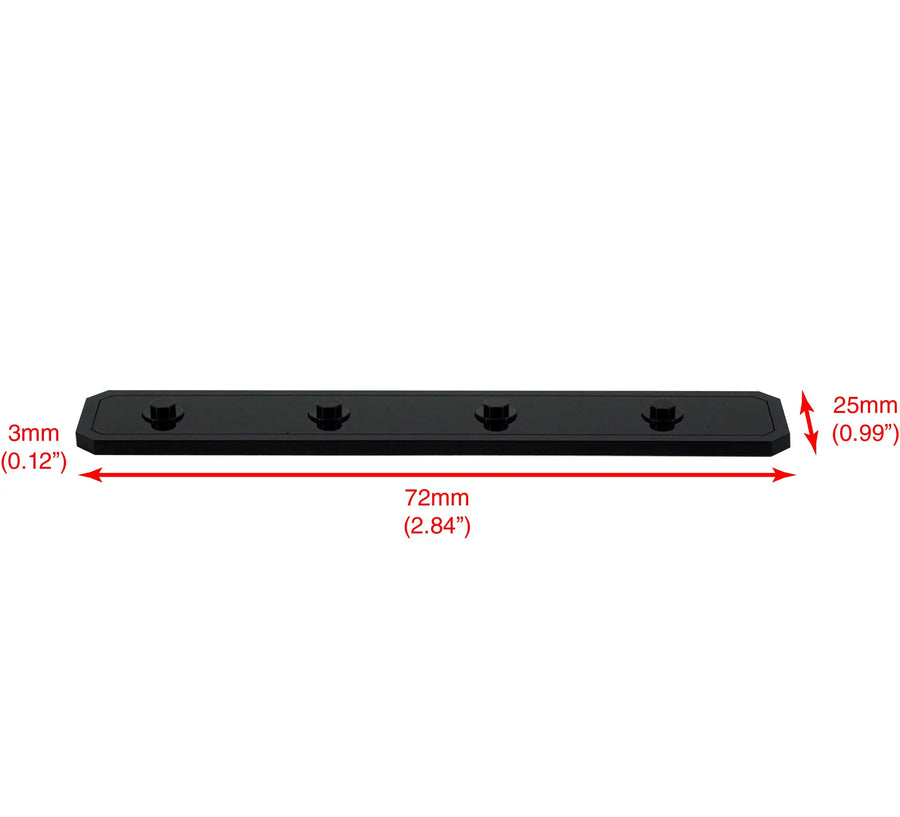 Acrylic Display Base with Studs for LEGO Minifigures | Brickcessories