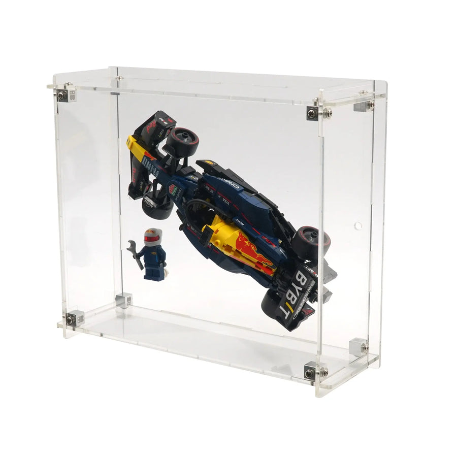 Display Case for LEGO 77242 - 77254 F1 Race Car | Brickcessories