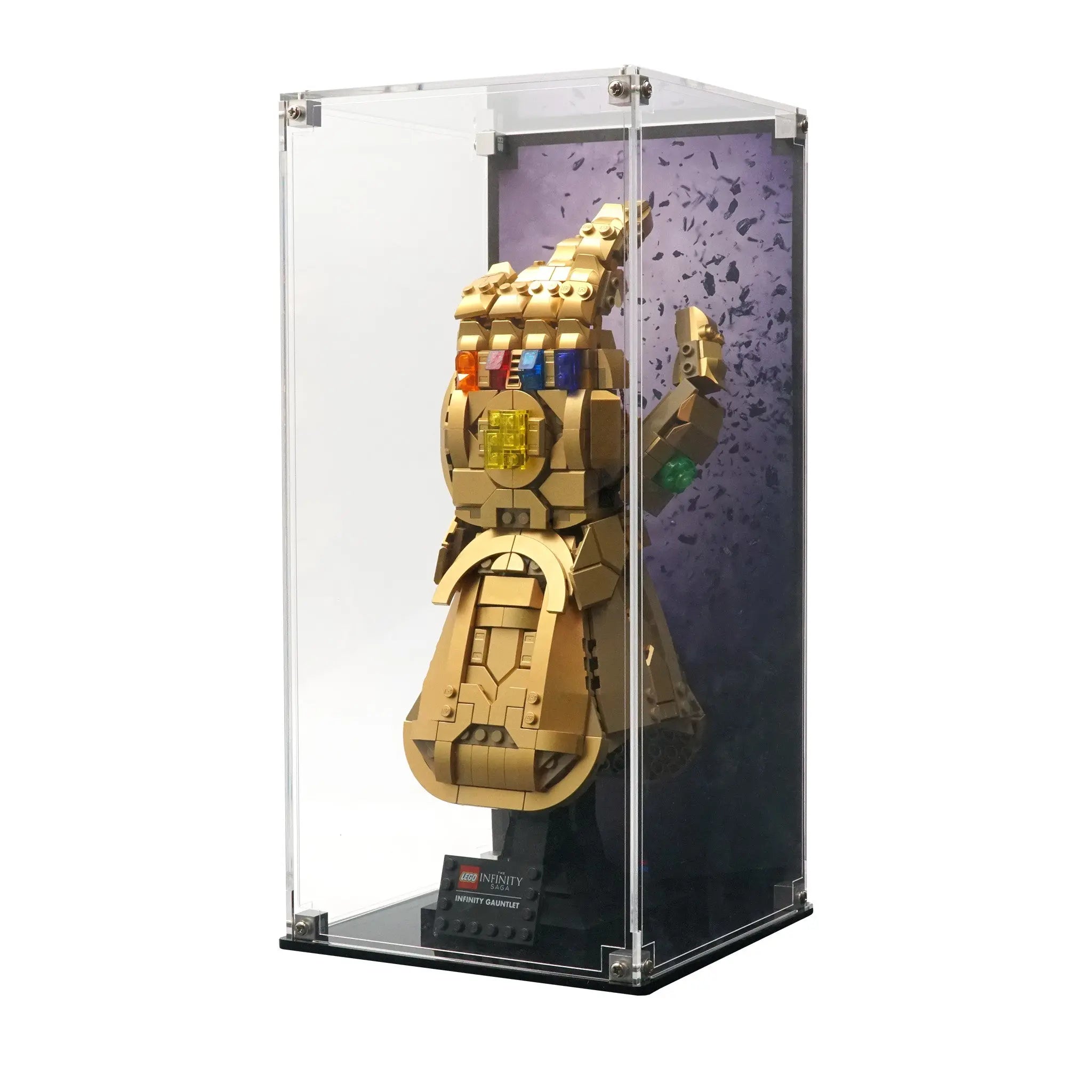 Display Case for LEGO 76191 Infinity Gauntlet | Brickcessories