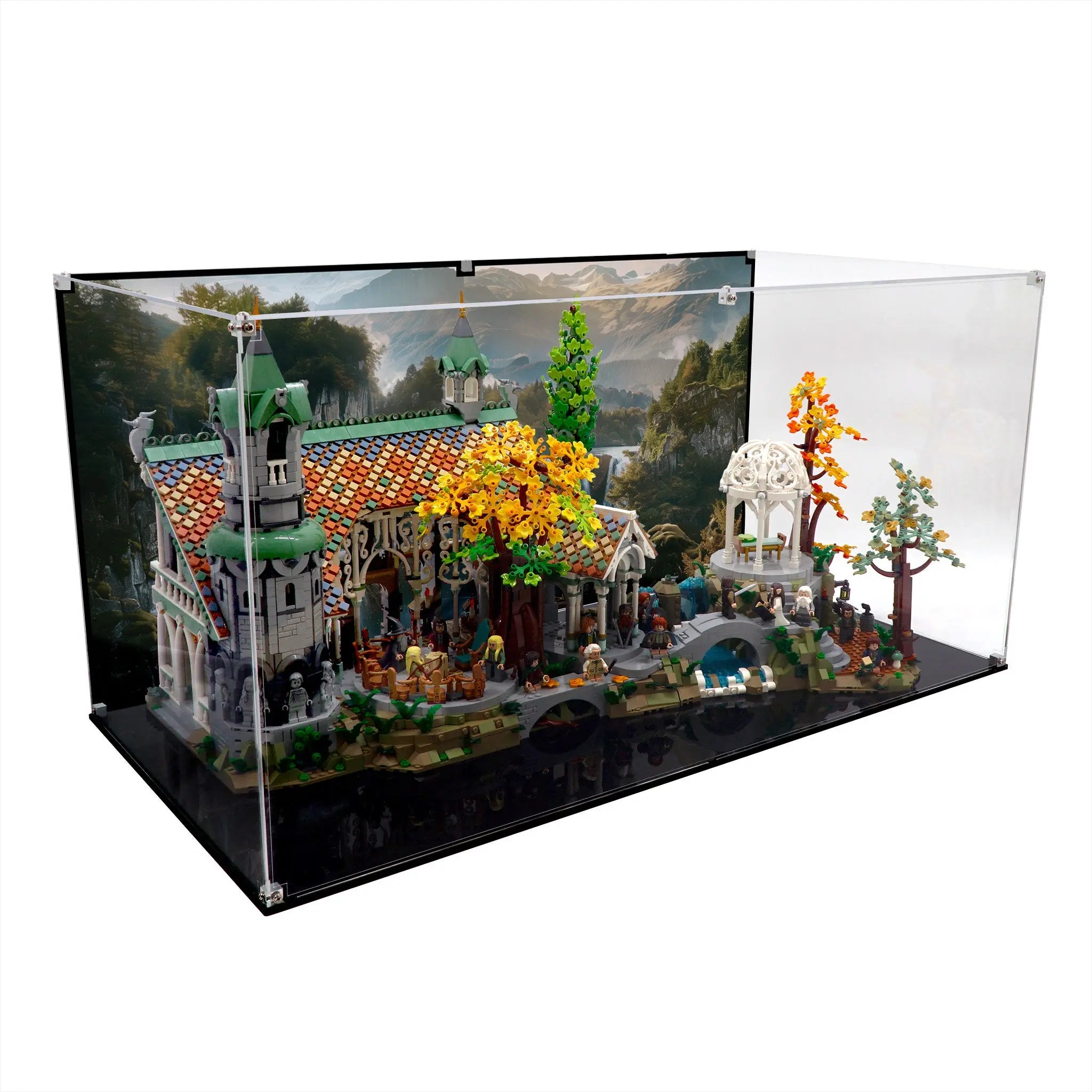 Display Case for LEGO 10316 The Lord of the Rings: Rivendell ...