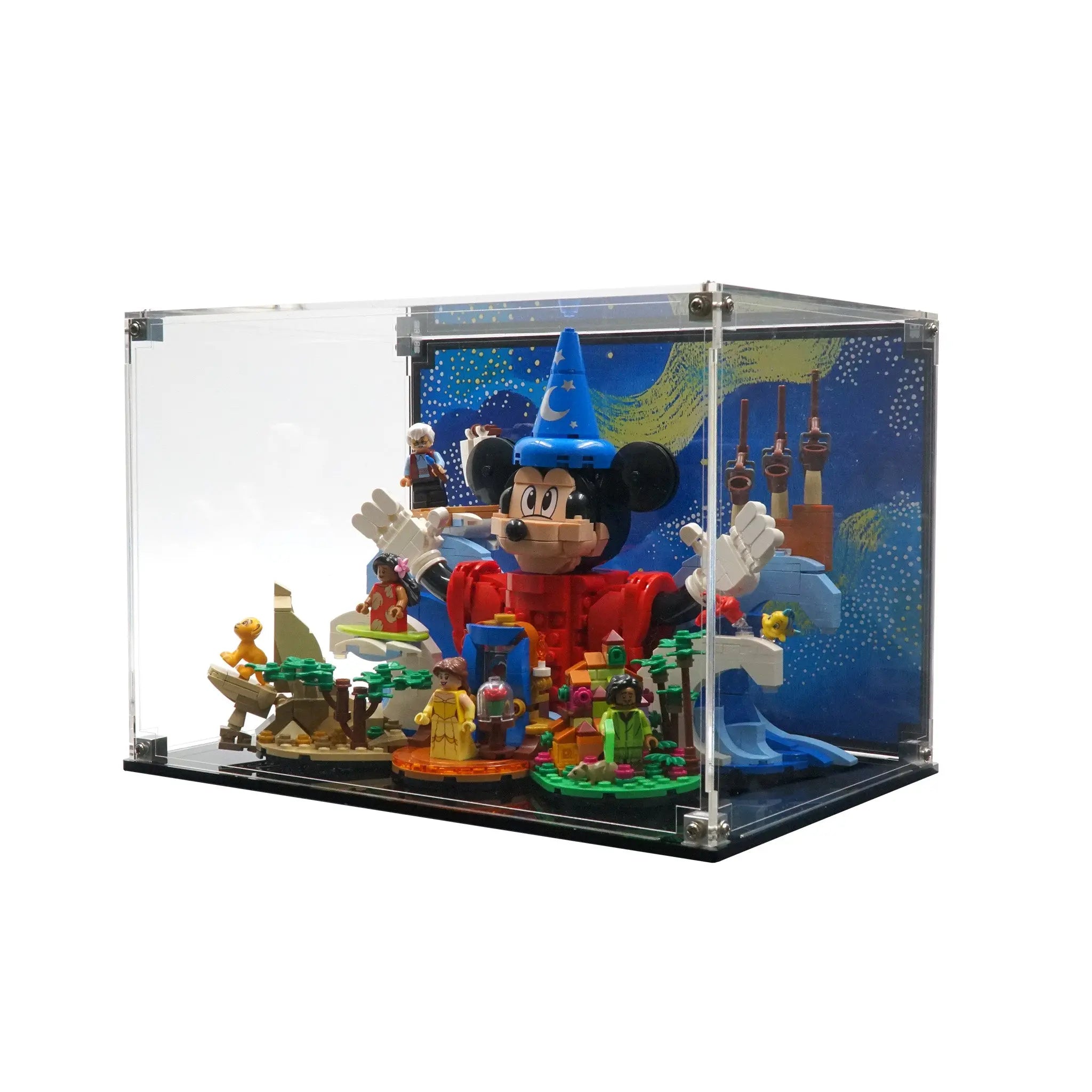 Display Case for LEGO 21352 Magic of Disney | Brickcessories