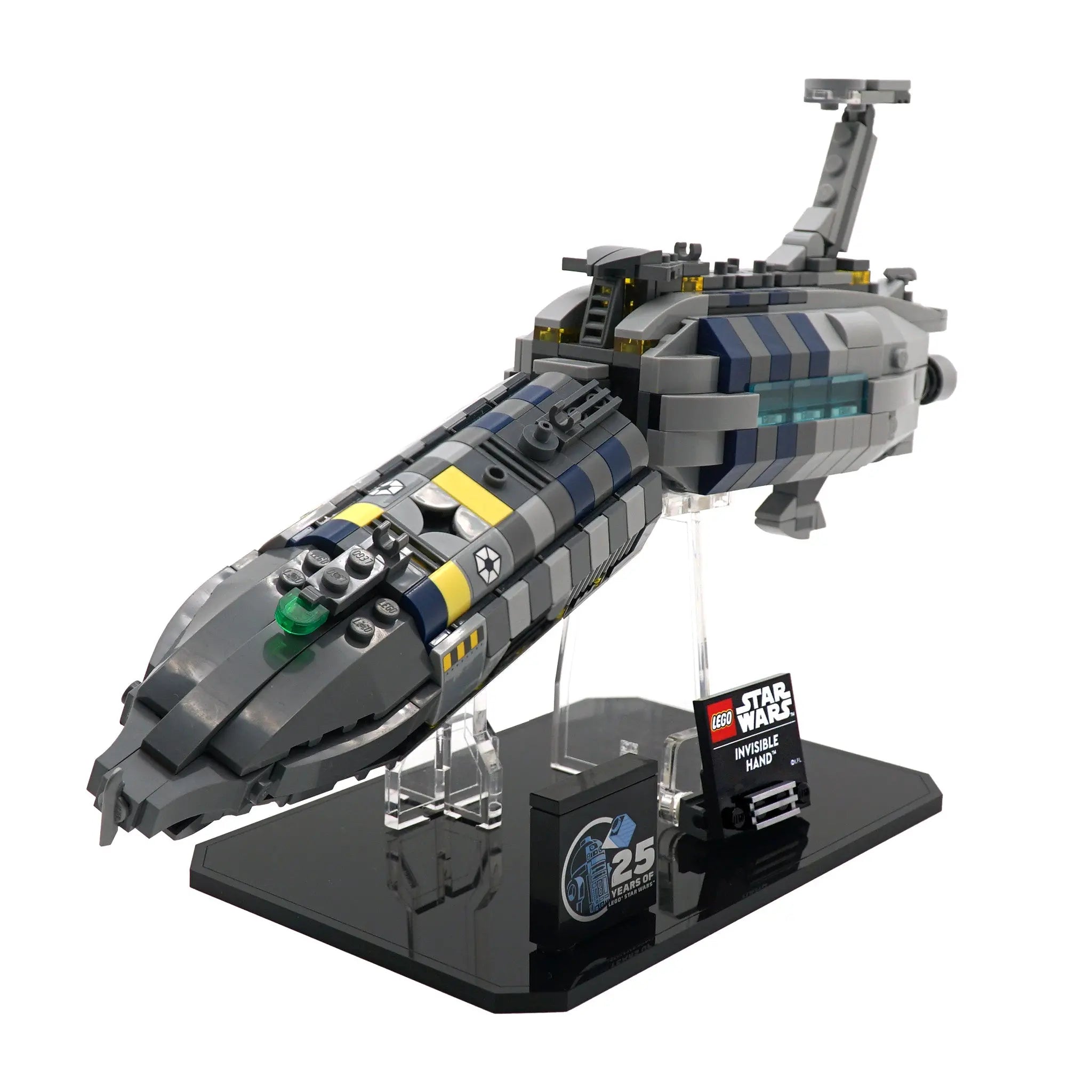 Acrylic Display Stand for LEGO 75377 Invisible Hand | Brickcessories