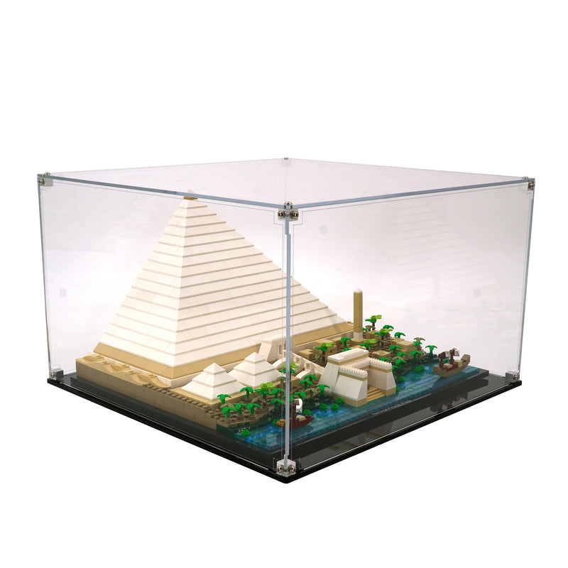 Display Case for 21058 - Great Pyramid of Giza – Brickcessories